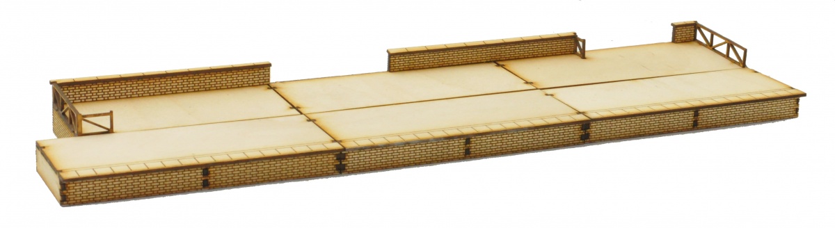 TT-PS013 Platform set for a TT-ST005 Station TT:120 Gauge Laser Cut Kit ...